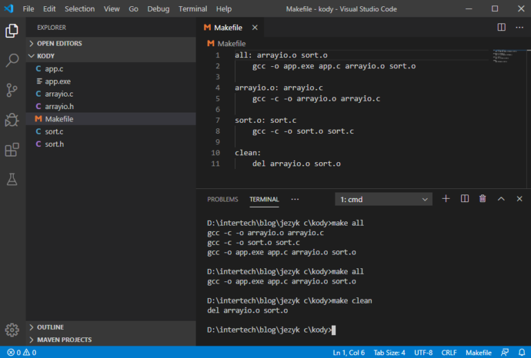 C/C++: Kompilacja projektów - cz. 3 - InterTech Academy